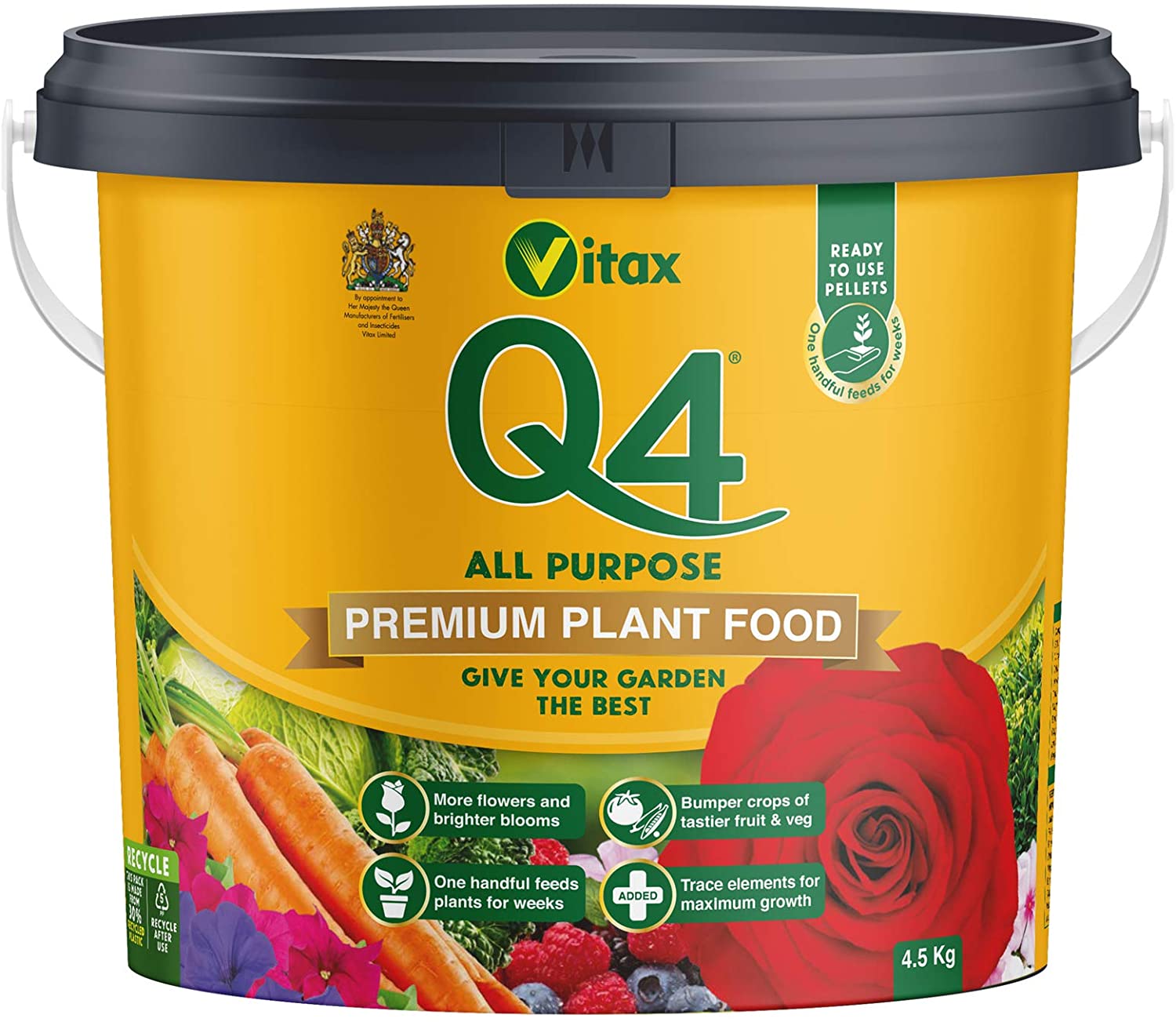 Vitax Q4 Premium Fertiliser 4.5kg – Acense